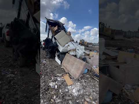 Dumping at the Landfill 🚛 Garbage Gremlins - Junk Removal - Dumpster Rentals - South East Florida