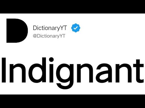 Indigant Meaning in English