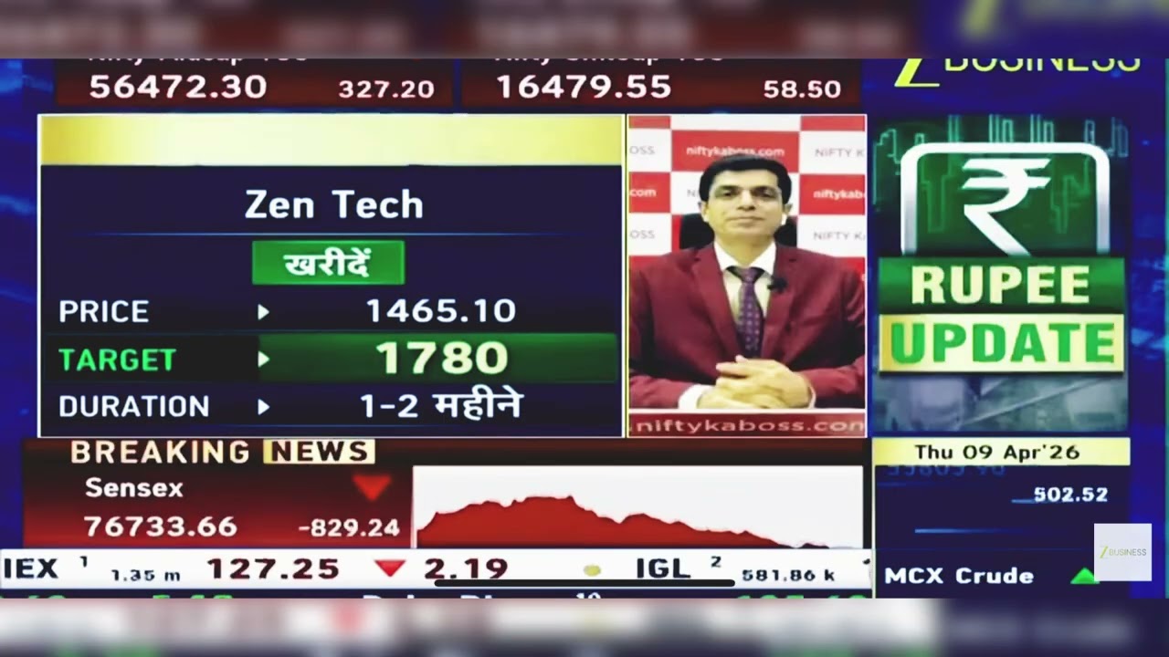 Zen Tech Share News Today: Zen Tech Share Latest News Today | Zen Tech Share | 9th April 2026