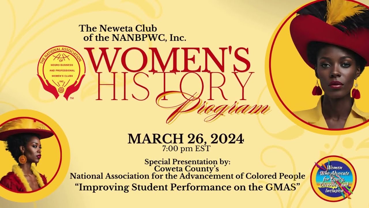 Neweta 2024 Women's History w NAACP Presentations video