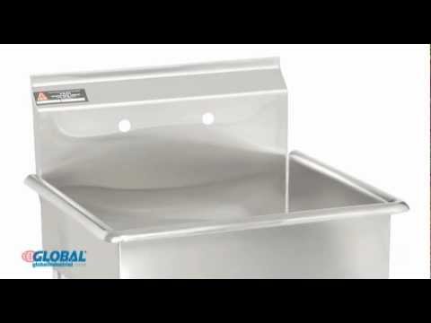 Stainless Steel Mop & Maintenance Sink