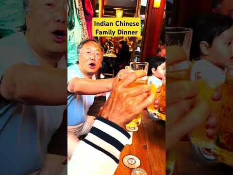 Dinner and drinks together with our India China Family
