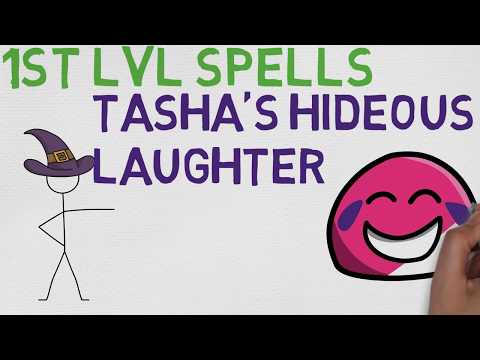 1st Level Spell #69: Tasha’s Hideous Laughter (5E)