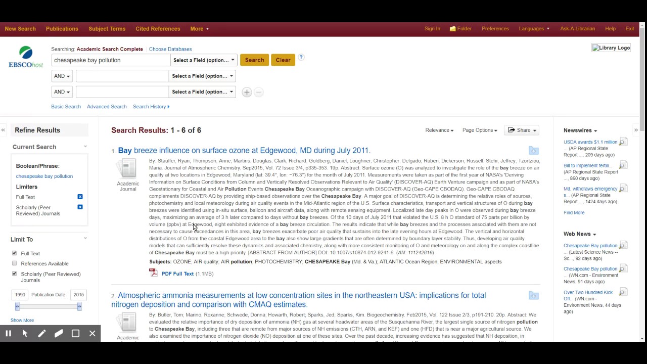 NOVA Library tutorial