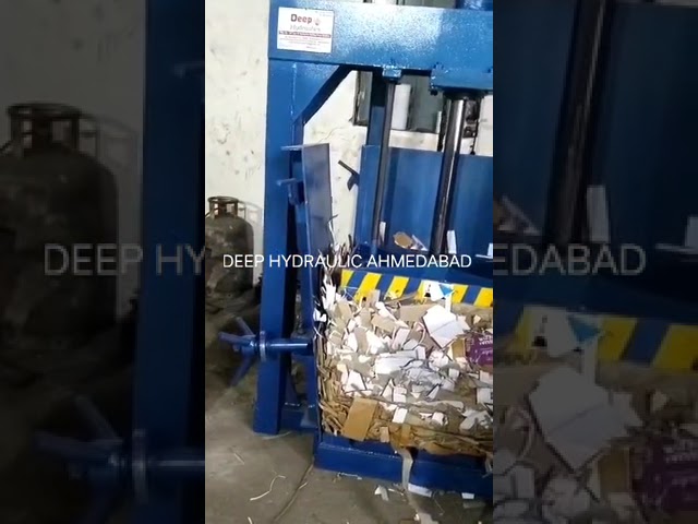 Scrap Baling Machine - Cotton Scrap Baling Press Machine Manufacturer ...