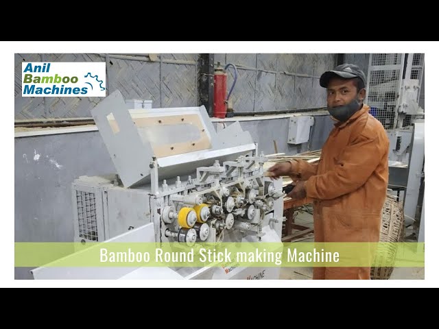 Round Stick Machine set, for Agarbatti - Round Bamboo Stick Making ...