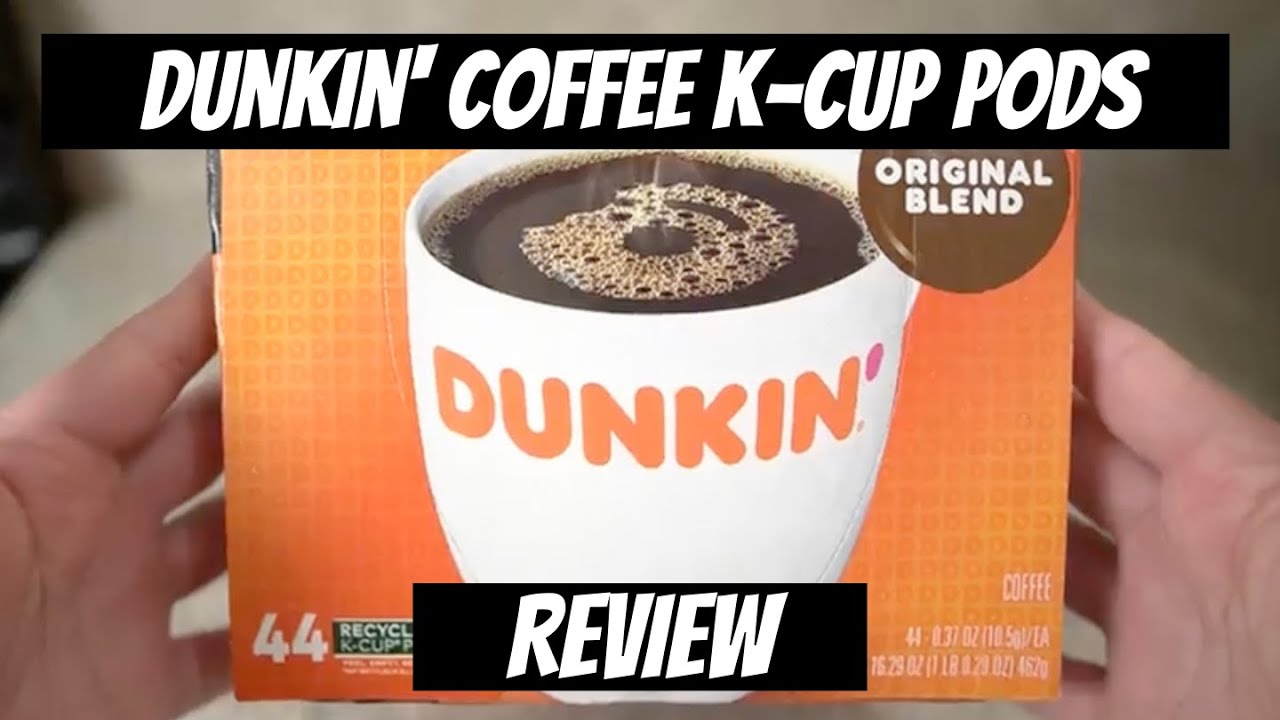 Is It The BEST Coffee K-Cup Pods? (Dunkin Donuts Original Blend Coffee K-Cup Pods Review)