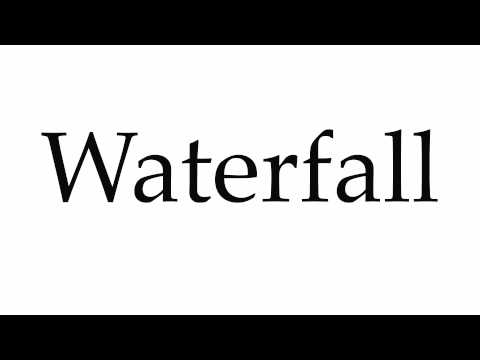 How to Pronounce Waterfall