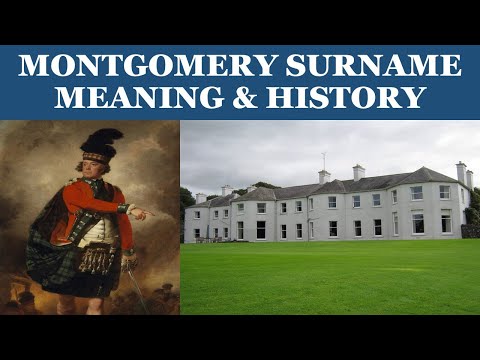 Montgomery Surname History