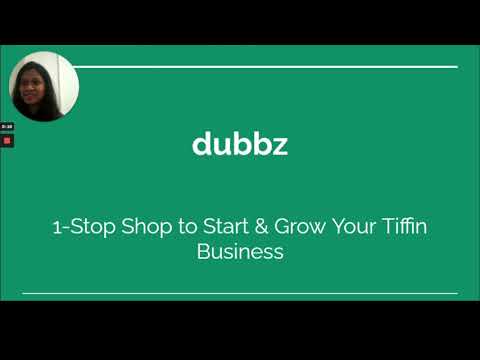 dubbz - The 1 Stop Shop for Home Chefs & Tiffin Services [Hindi]