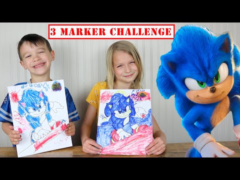 Sonic 2 3 Marker Challenge with Sonic in Real Life!