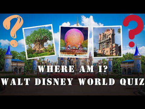 Walt Disney World Where Am I? | Picture Quiz | 30 Questions | Orlando Florida