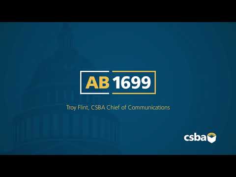 LegislatED — Assembly Bill 1699
