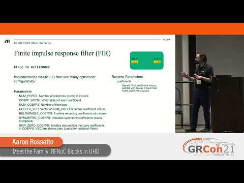 GRCon21 - Meet the Family: RFNoC Blocks in UHD