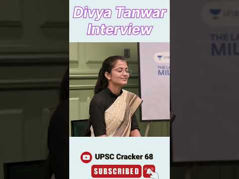💯Divya🥰Tanwar#upsc #civilservicemotivation #civilization#ias#divya #divyakritisir#ips#ipl #interview