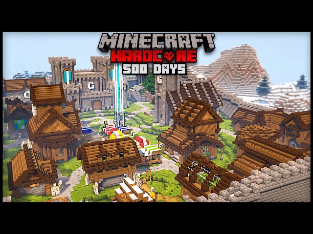 Best 500 Days World Minecraft Map