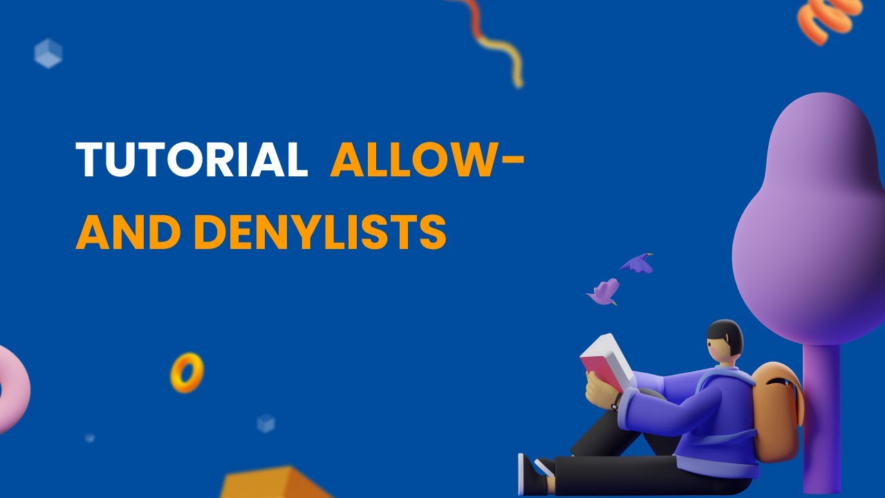 SafeDNS Allow- and Denylists
