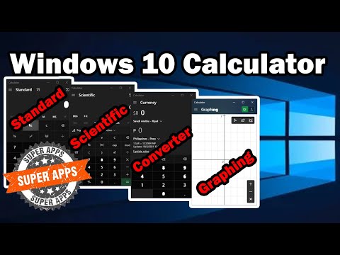 EXPLORE ALL MODES IN WINDOWS 10 CALCULATOR || BEST CALCULATOR THAT PRE-INSTALLED IN WINDOWS 10