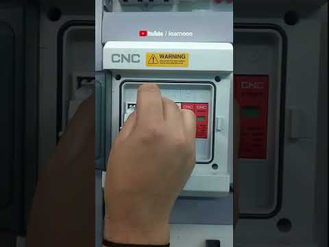 Distribution Board with DC Breakers #Shorts #Electrical
