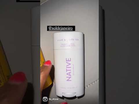 Battle of the #deodorants! #soldejaneiro vs #native watch to see who won!
