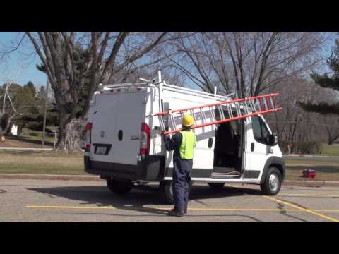 Ergonomic Ladder Racks for Trucks and Vans