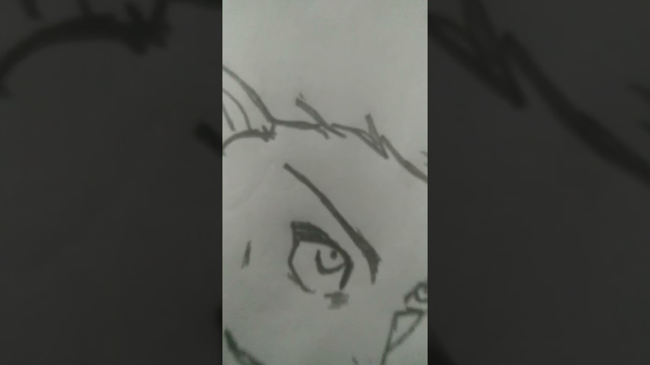 first drawing gojo#secend drawing sukuna#and shorts