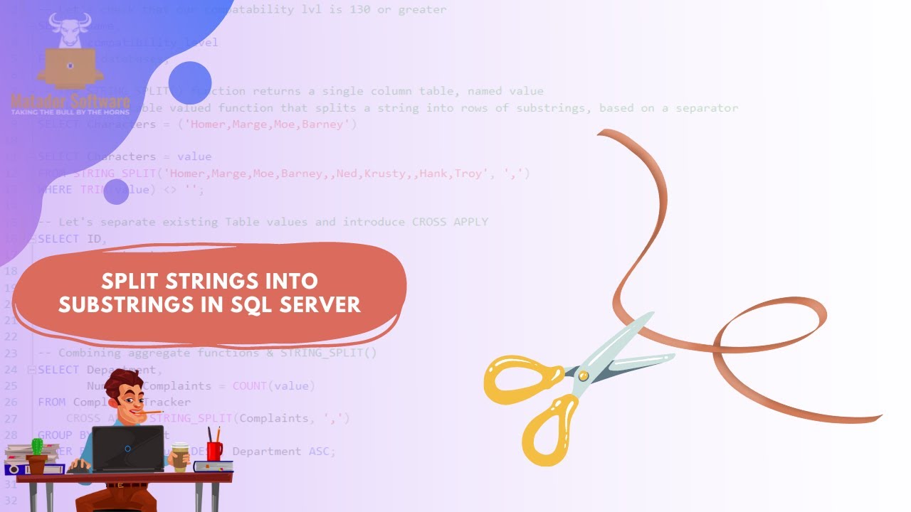 Effectively Split Strings in SQL Server with the STRING_SPLIT() Function