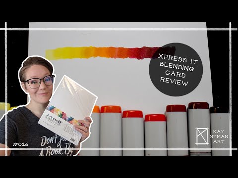 Testing X-Press It Blending Card ☽✦☾ Thoughts and Review
