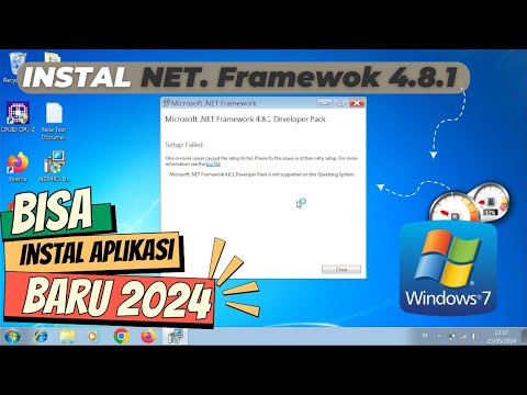 Cara Install Net. Framework 4.8 Pada Windows 7 | Instal Progam Toko IPOS 4.7 / 5 terbaru