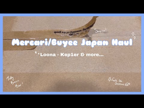 Buyee/Mercari Japan Haul-Unboxing #1 ♡ Loona, Kep1er & more