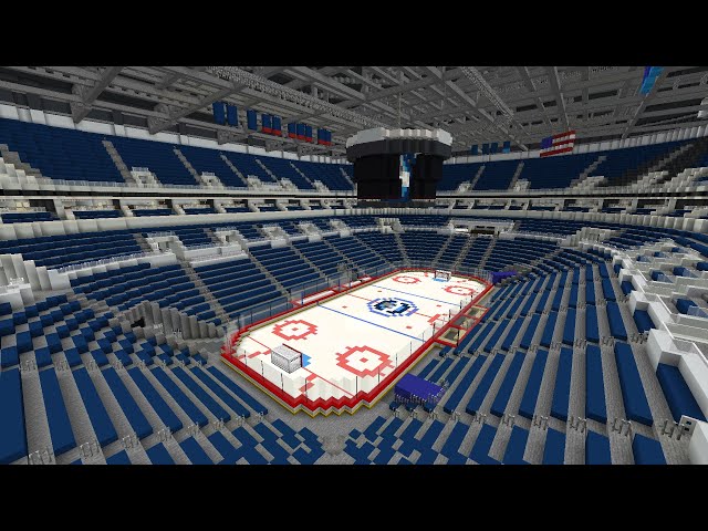 Canada Life Centre (Home of the Winnipeg Jets) NHL Arena Minecraft Map