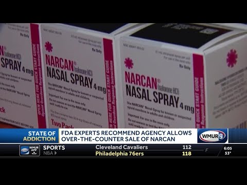 FDA experts recommend agency allows over-the-counter sale of Narcan