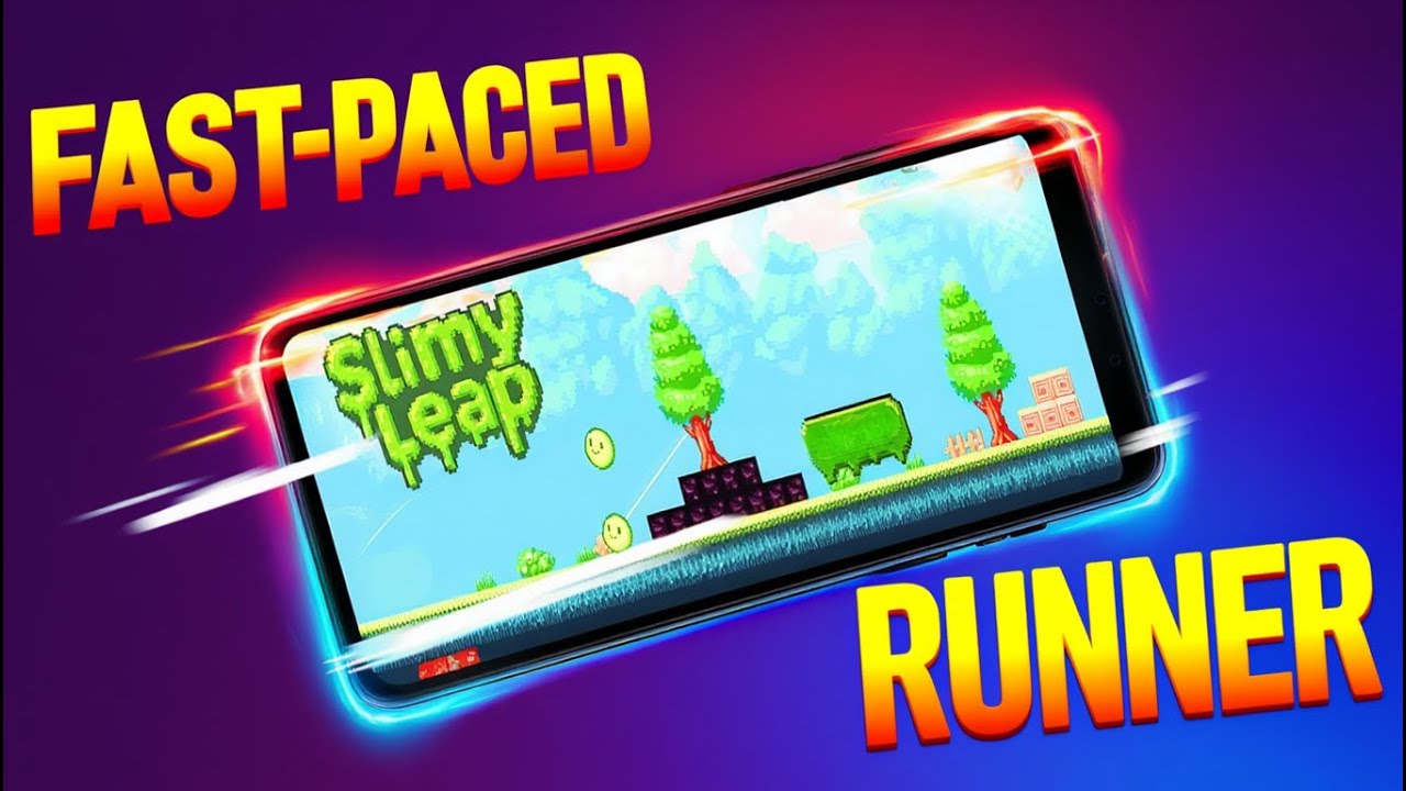 SlimyLeap (Android, iOS) Gameplay - Addictive With Fast-Paced Pixel Endless Runner Game! 😱 🔥