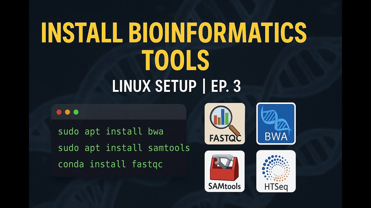 Bioinformatics Tools Installation in Linux | Bioinformatics Data Analysis Ep. 3