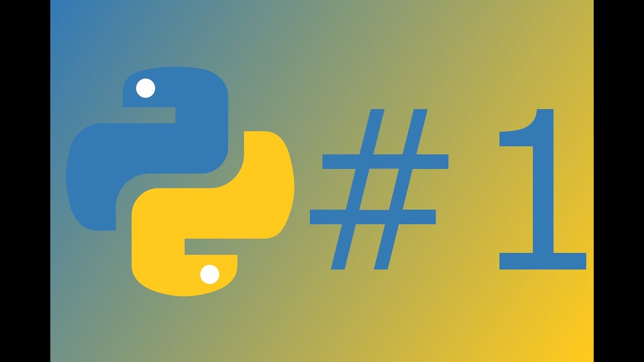 Python tutorial #1 - Comments, Variables & Print Statements