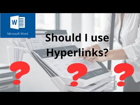 Mastering Hyperlinks & Bookmarks in Word