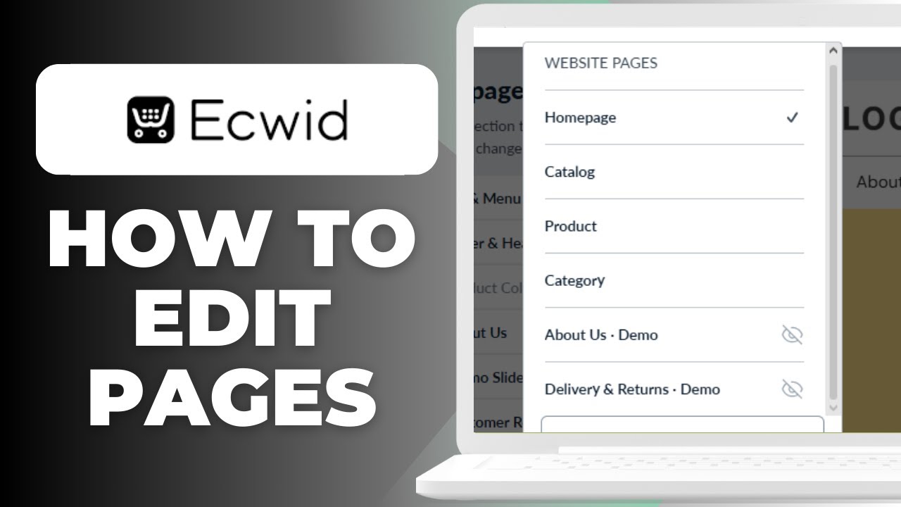 How To Edit Ecwid Product Pages (2025 Tutorial)