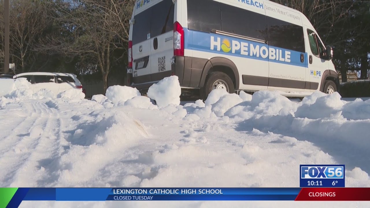 Lexington shelter hits capacity as temperatures continue to drop to dangerous levels