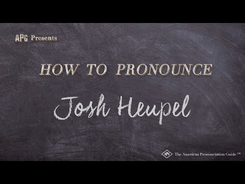 How to Pronounce Josh Heupel (Real Life Examples!)