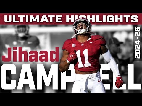 Jihaad Campbell | 2024 Ultimate Highlights | HD | Alabama LB 🐘