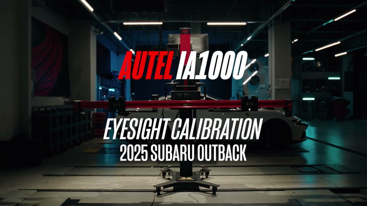 EyeSight Camera ADAS Calibration on a 2025 Subaru Outback  | Autel IA1000 & Ultra S2