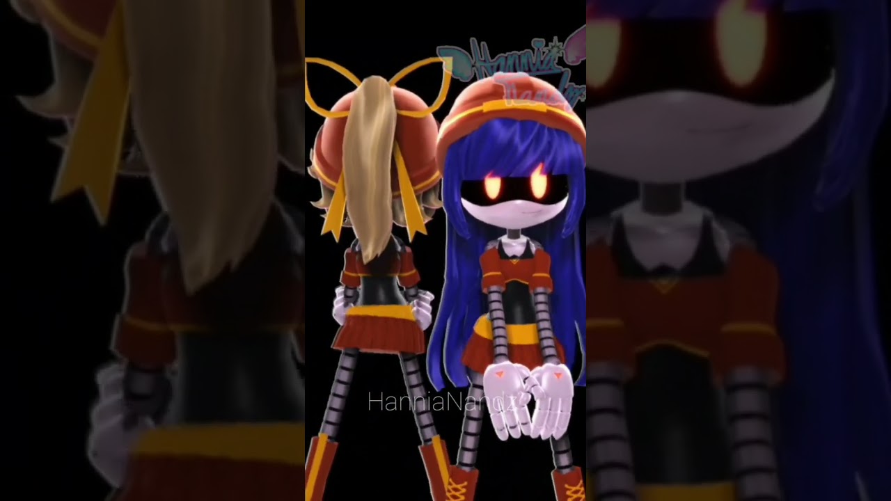 All my people | Lizzy & Doll 💛❤️ | HanniaNandz. #murderdrones  #glitchproductions #mmd #3d