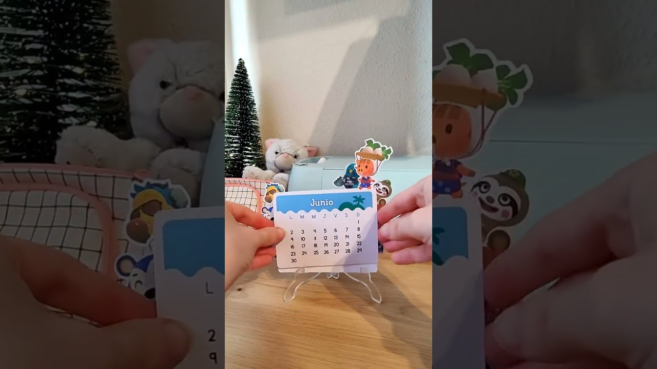 Calendario 2025 Animal Crossing