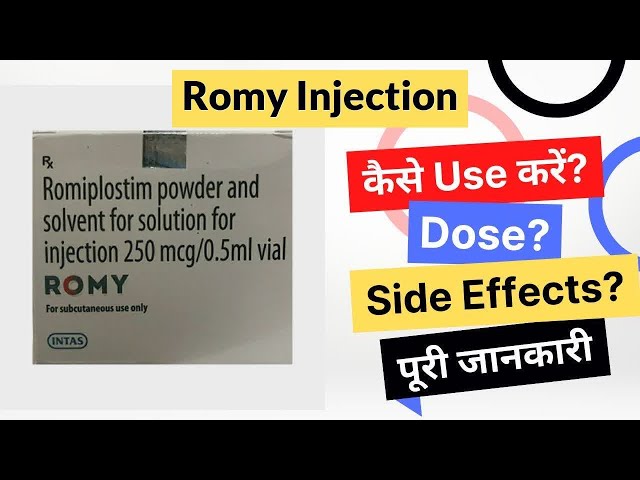 Anti Cancer Medication - Romy 250mg (Romiplostim) Injection Wholesaler ...