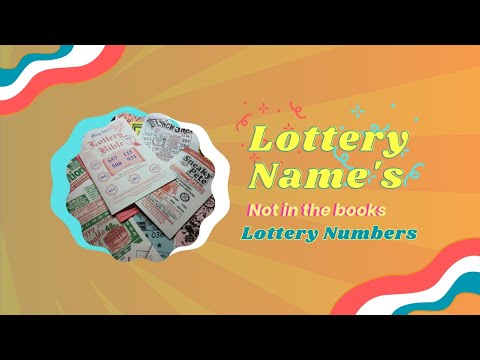 Abstract Lottery Names and Lucky Lottery Numbers & Meanings 🐔 Summer 2025