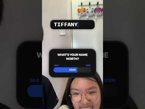 What is your name worth? #filter #shortvideo #shorts #short