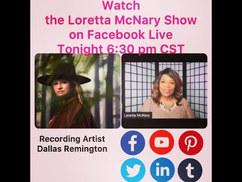 Loretta talks Country Music with artist Dallas Remington