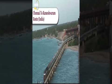 Dangerous Railway track ( Chennai to Rameshwaram Railway track).