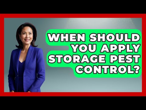 When Should You Apply Storage Pest Control? - The World of Agriculture