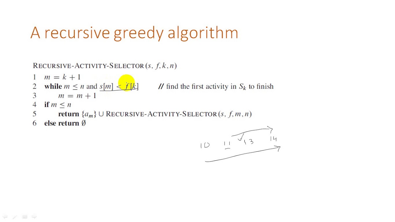 4  A recursive greedy algorithm